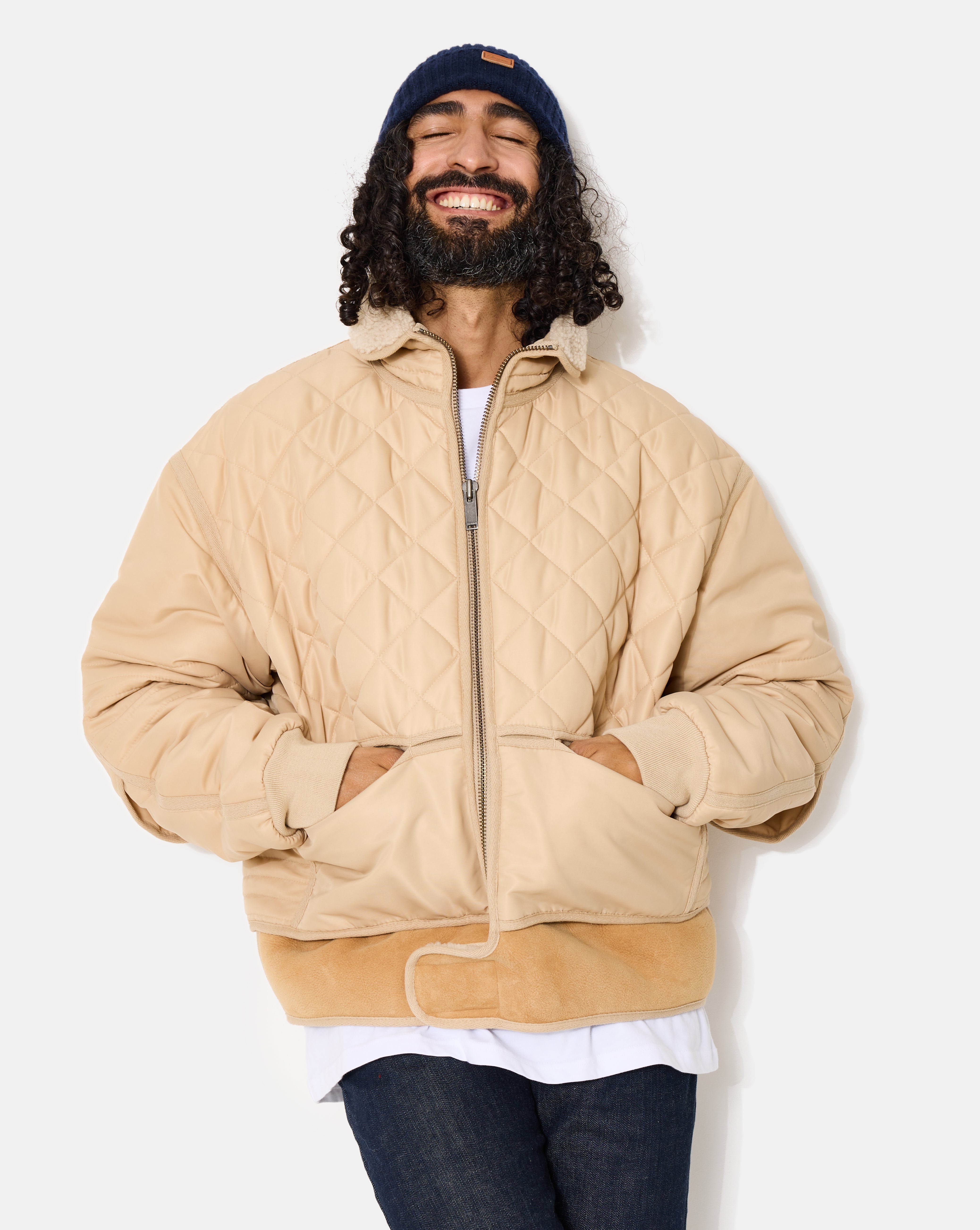 BLOUSON COSMO BEIGE HOMME - Chevignon